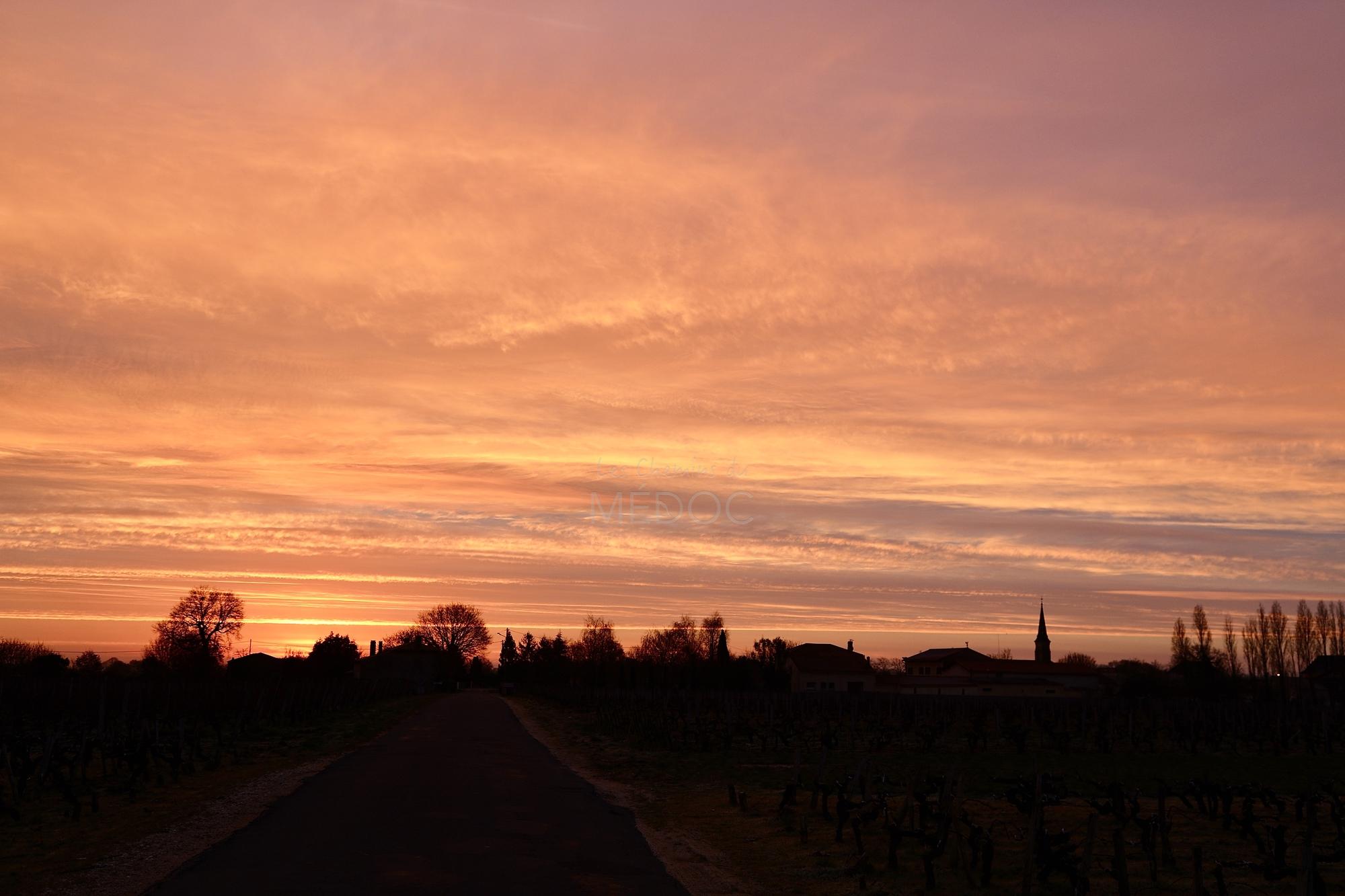 Journal - Ciel rouge le matin